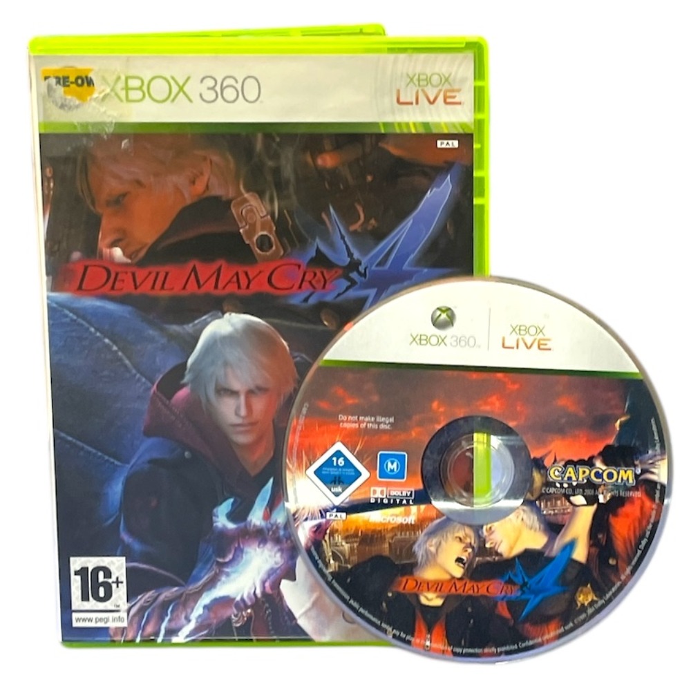 Pre-owned Microsoft Devil May Cry 4 Xbox 360 Game - Own4Less